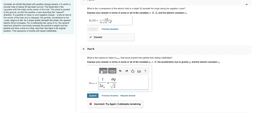 Solved Consider an infinite flat sheet with positive charge | Chegg.com