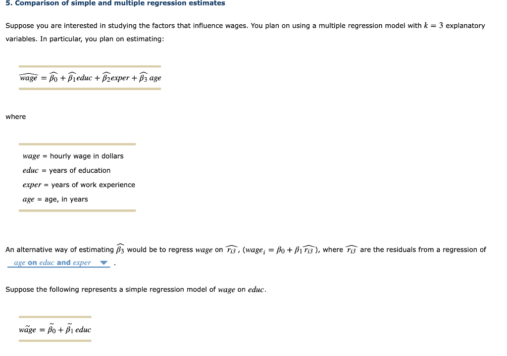 Solved Suppose you are interested in studying the factors | Chegg.com