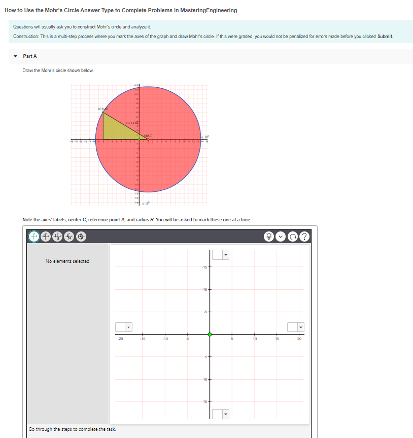 Solved How to Use the Mohr's Circle Answer Type to Complete | Chegg.com