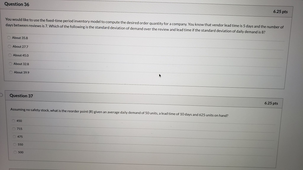 Solved Question 36 6 25 Pts You Would Like To Use The Chegg solved-question-36-6-25-pts-you-would-like-to-use-the-chegg