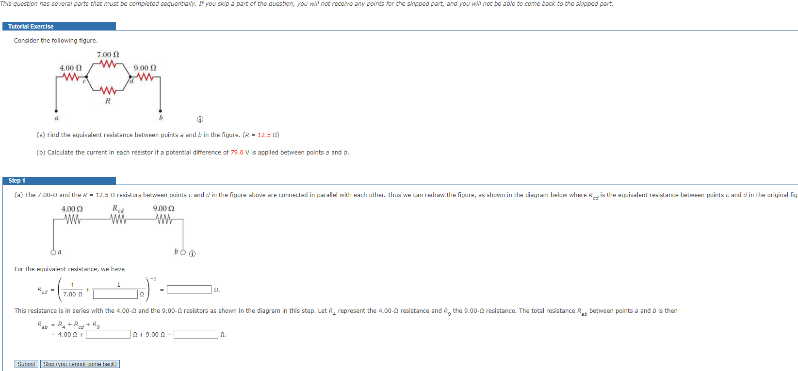 Solved This question has several parts that must be | Chegg.com