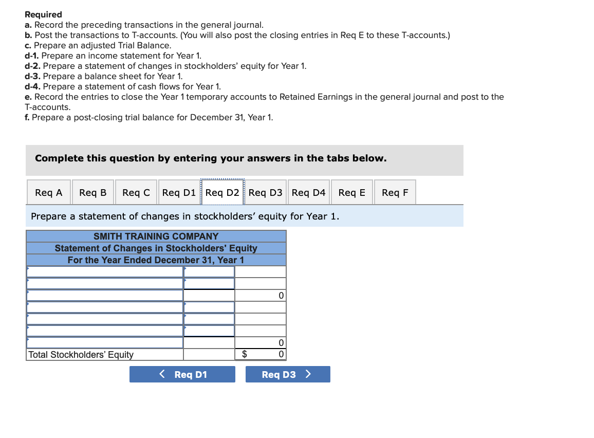Solved Required a. Record the preceding transactions in the | Chegg.com