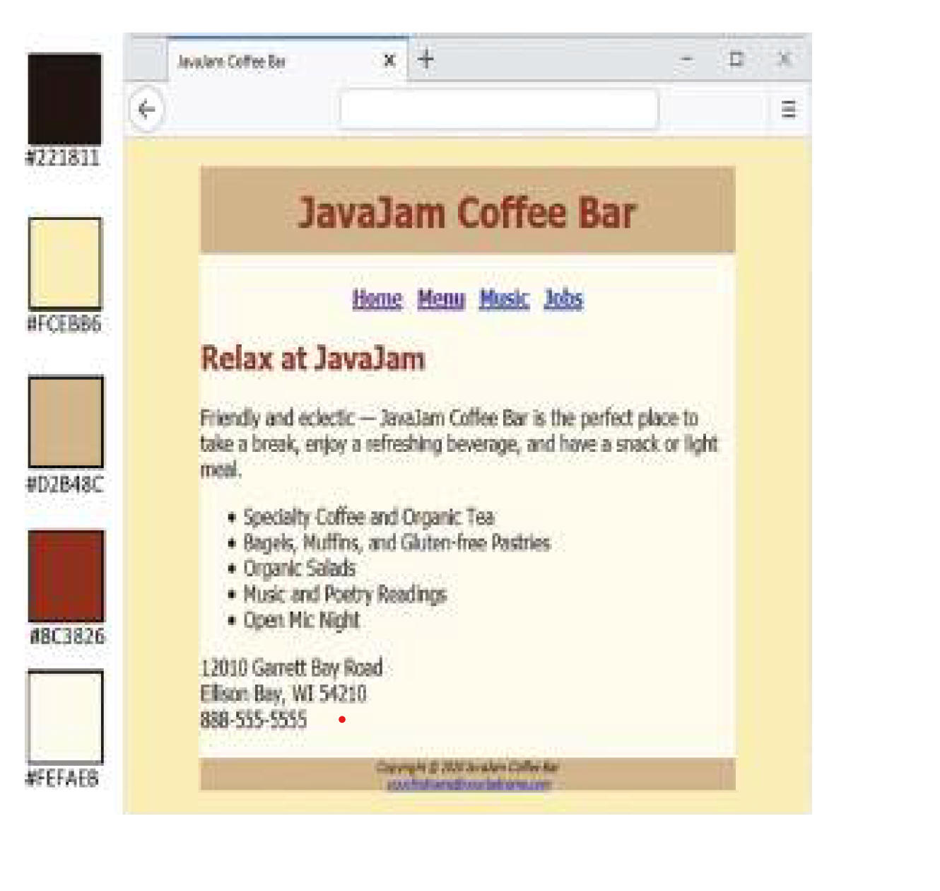 Solved I only need a CSS file You have the following | Chegg.com
