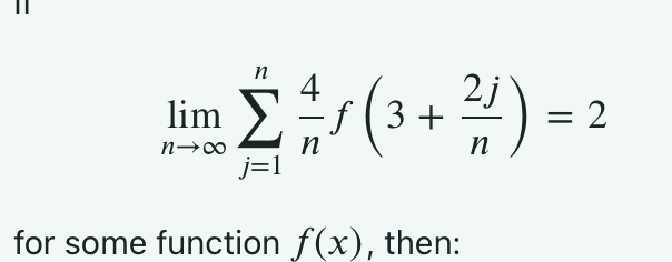 Solved code class="asciimath">\lim_(n->\infty )\sum_(j=1)^n | Chegg.com