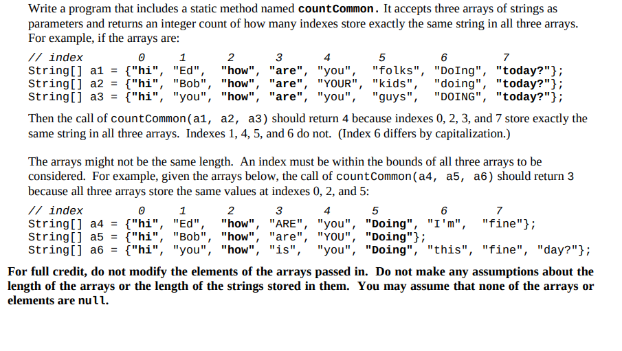 Solved Write A Program That Includes A Static Method Named 2807