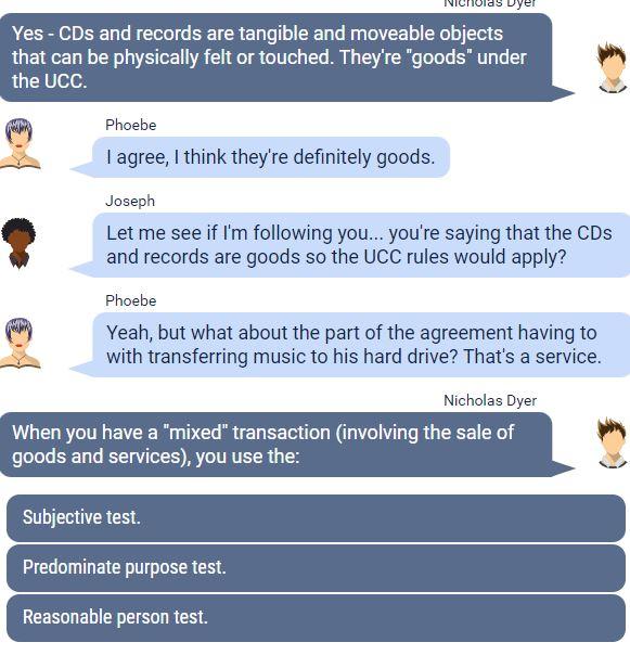 Solved Phoebe Joseph Let me see if I'm following you... | Chegg.com