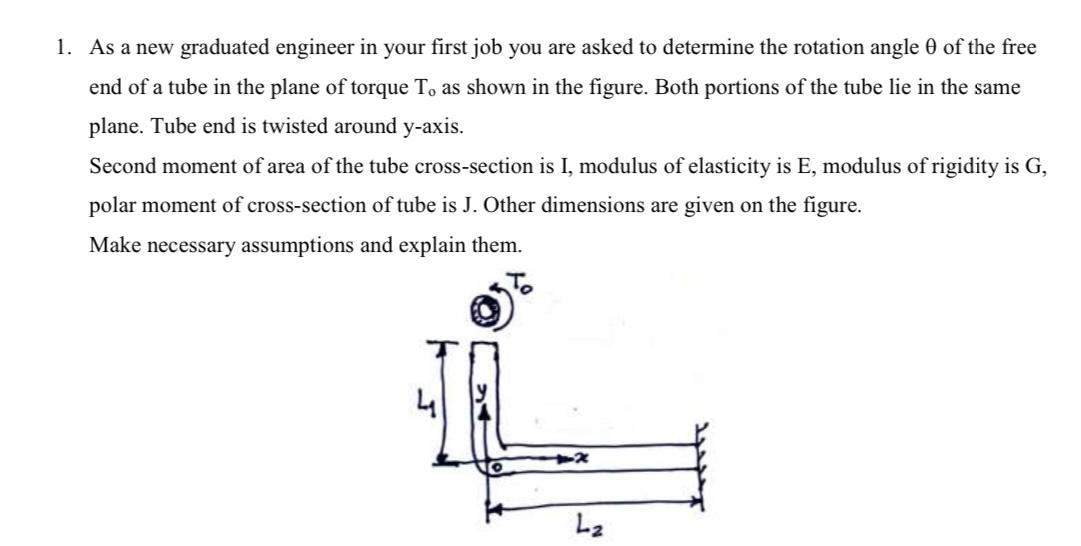 Solved 1. As a new graduated engineer in your first job you | Chegg.com