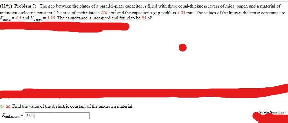 Solved (11\%) Problem 7: The gap between the plates of a | Chegg.com Solved (11\%) Problem 7: The gap between the plates of a | Chegg.com