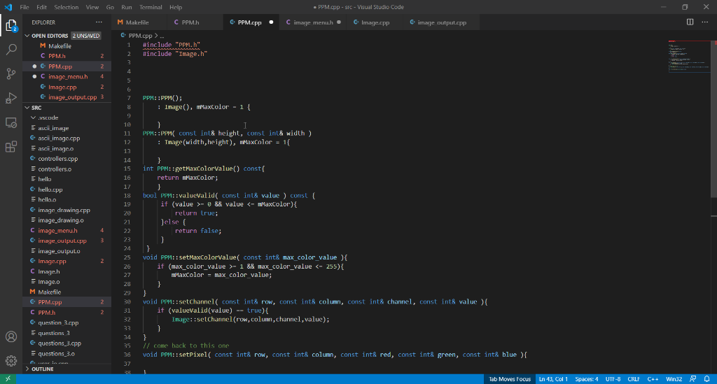 Portable Pixmap Format The Portable Pixmap Format | Chegg.com