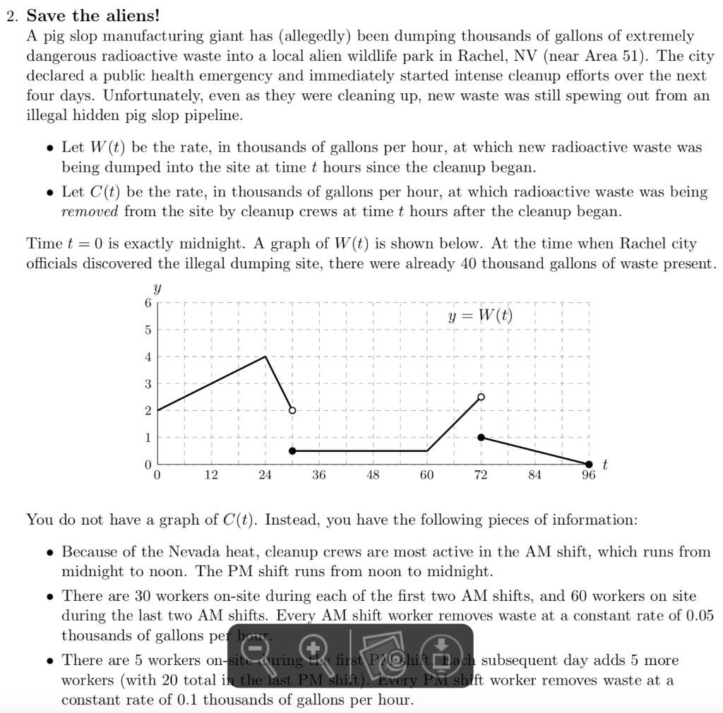 Give a practical interpretation of the integral | Chegg.com