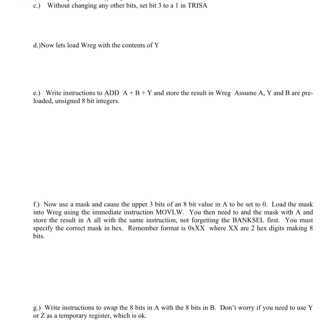 Solved 6. The following questions require writing short | Chegg.com