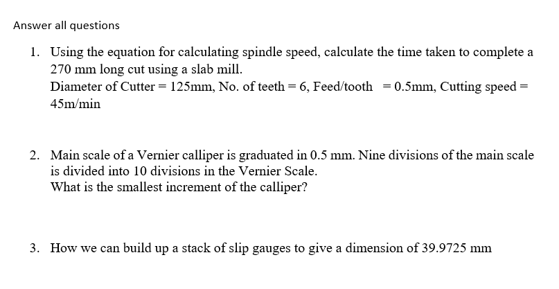 Solved Answer all questions 1. Using the equation for | Chegg.com