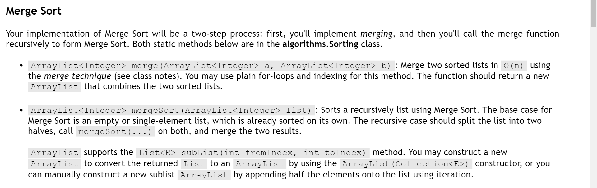 Solved CODE: package algorithms; import | Chegg.com
