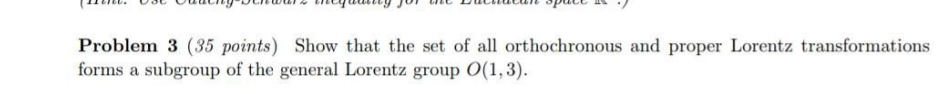 Solved Problem 3 (35 points) Show that the set of all | Chegg.com
