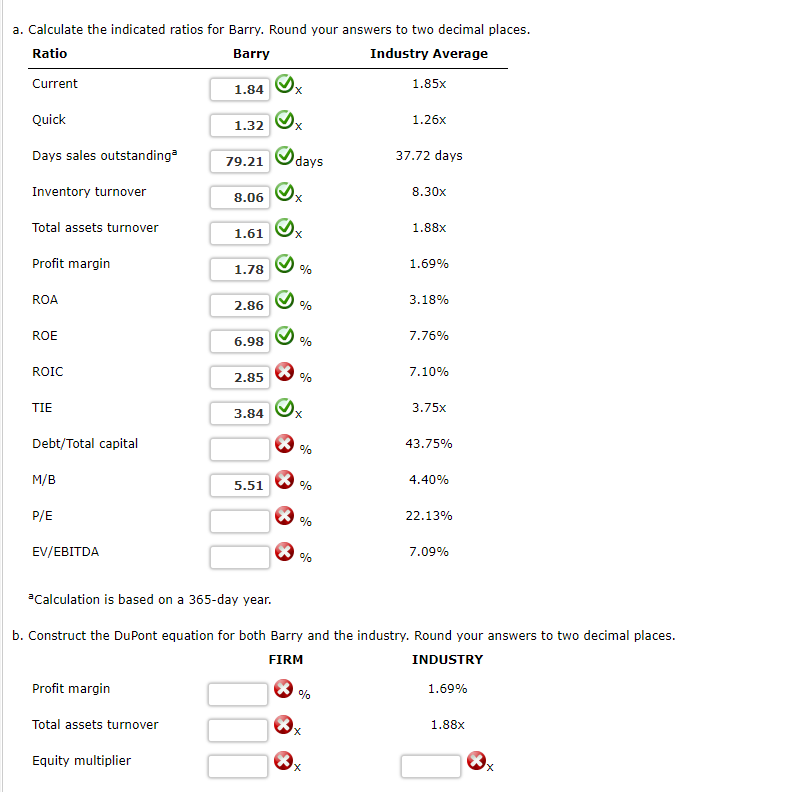 Solved I'm having issues trying to figure out the remaining | Chegg.com