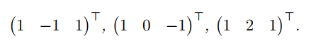 Solved Find a 3 × 3 symmetric matrix that has eigenvalues 1, | Chegg.com