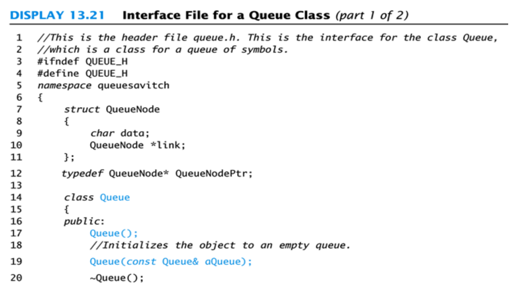 A queue is a linked list with front and rear | Chegg.com