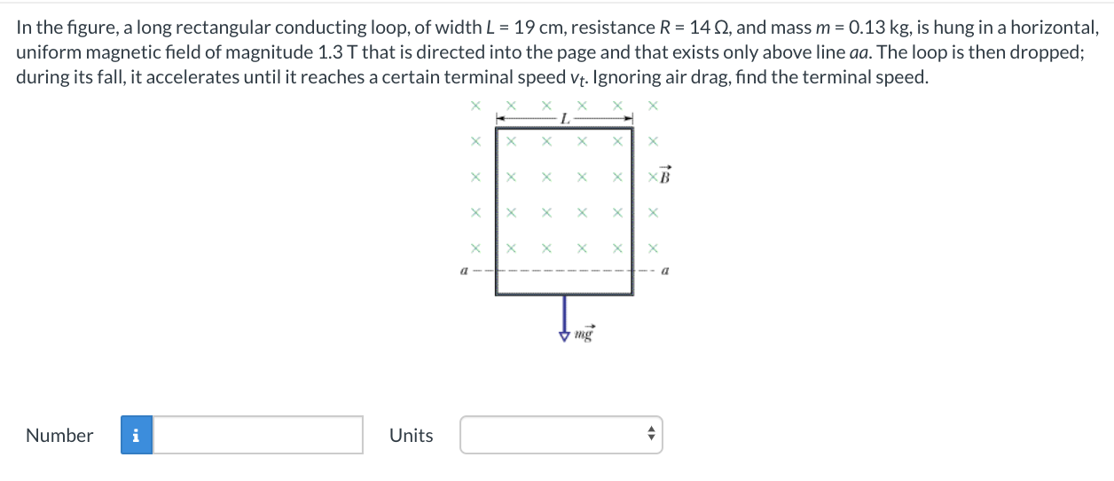 Solved In the figure, a long rectangular conducting loop, of | Chegg.com