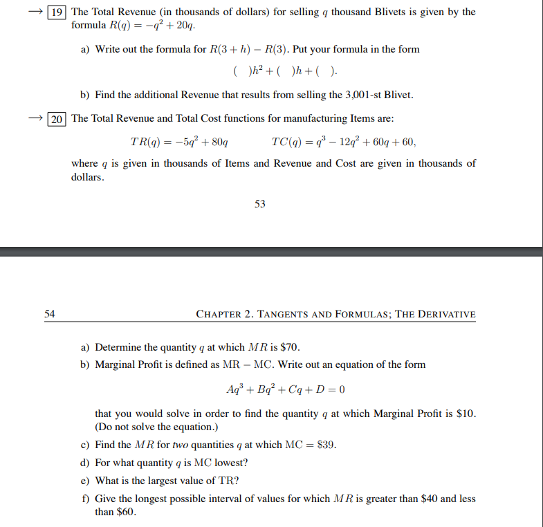 Solved Worksheet #10 Using the Marginal Revenue and Marginal | Chegg.com