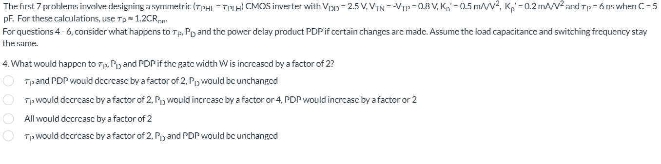 Solved The first 7 ﻿problems involve designing a symmetric | Chegg.com