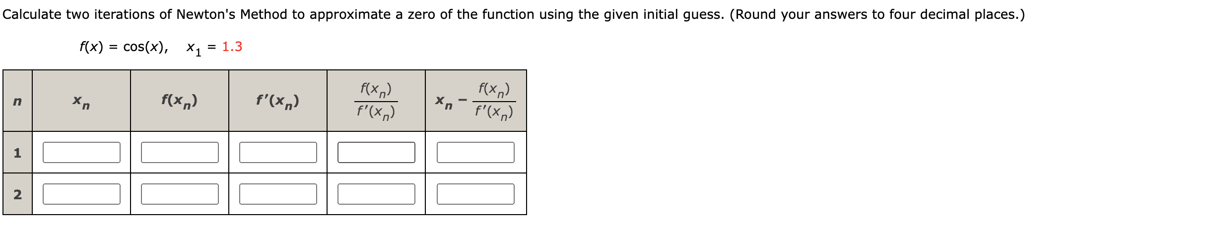 Solved The following exercise presents a problem similar to | Chegg.com