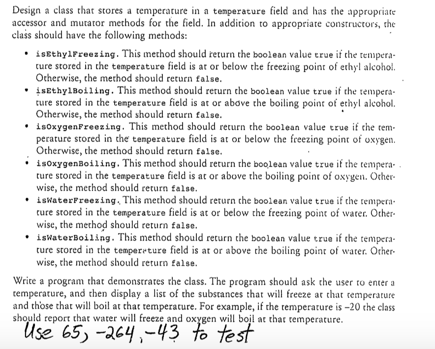 Solved Using BlueJ for this. Writing in Java but I just cant | Chegg.com
