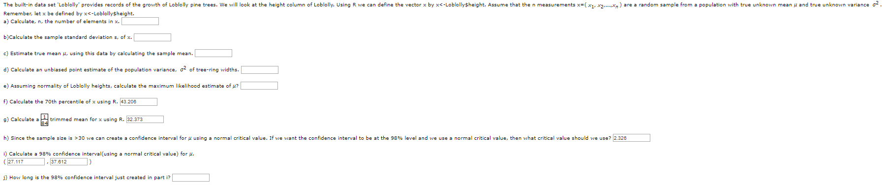 Solved The built-in data set 'Loblolly' provides records of | Chegg.com