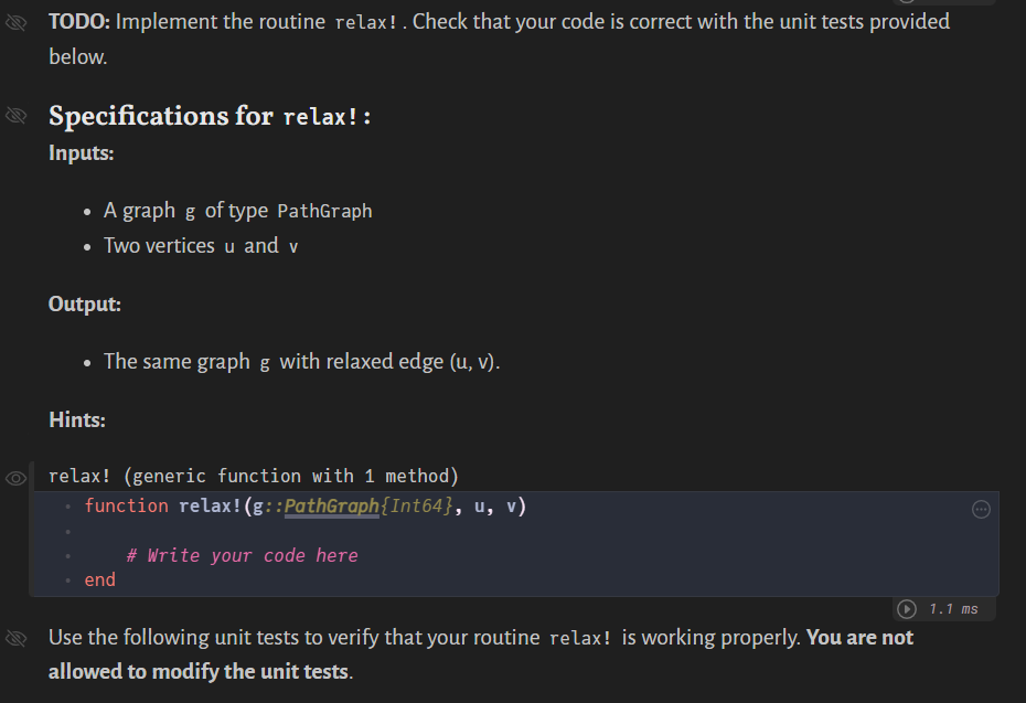 Solved Problem 2: Bellman-Ford algorithm Implement the | Chegg.com