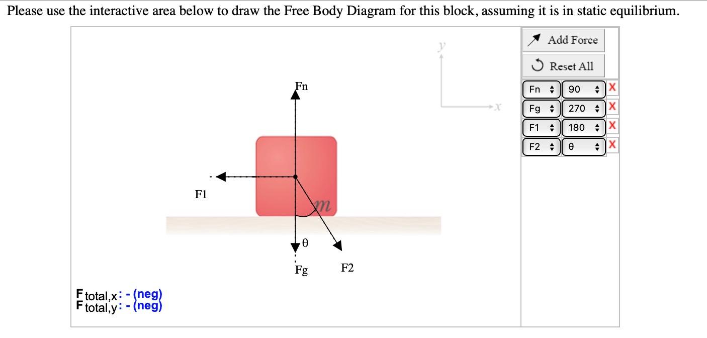 Solved (17\%) Problem 5: A block with a mass of m rests on a | Chegg.com