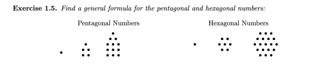 Solved Exercise 1.5. Find a general formula for the | Chegg.com