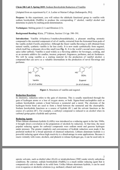Solved Please write an experimental section explanation | Chegg.com