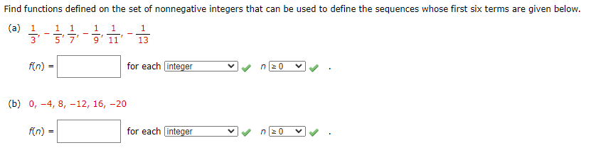 Solved Find functions defined on the set of nonnegative | Chegg.com