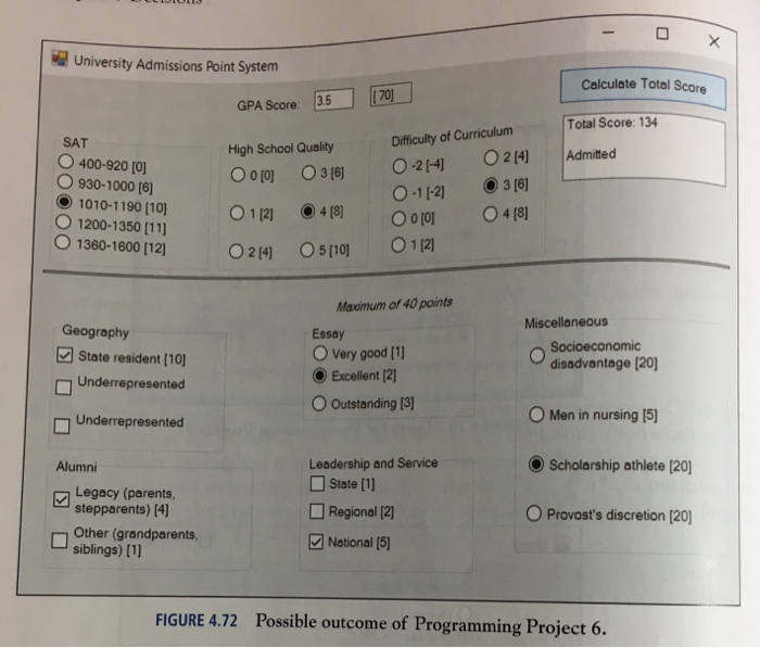 6. College Admissions The admissions offices of | Chegg.com