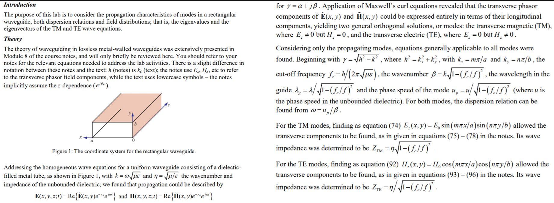 Introduction The purpose of this lab is to consider | Chegg.com