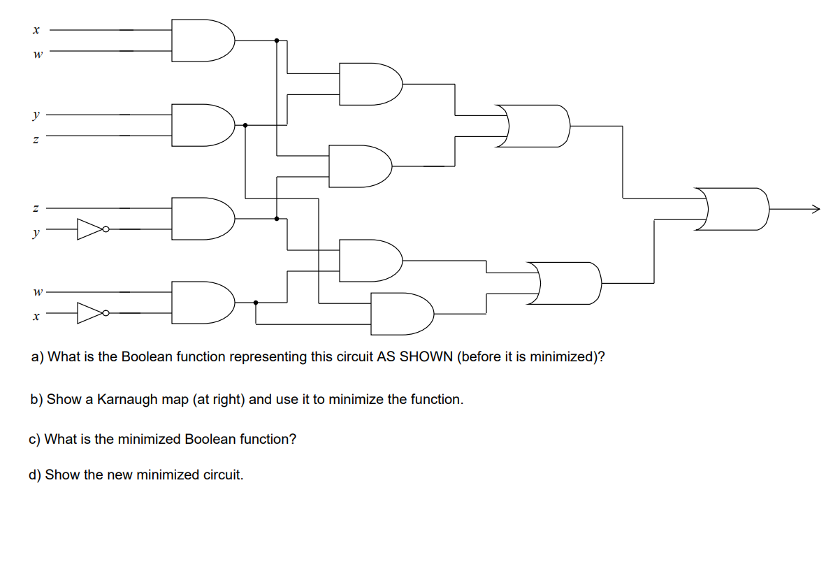 Solved A What Is The Boolean Function Representing This 6090
