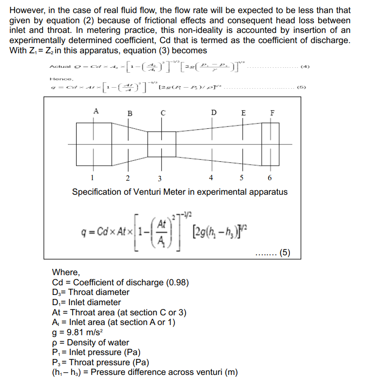 Solved ANALYZE THE FLOW RATE OF WATER USING DIFFERENT TYPES | Chegg.com