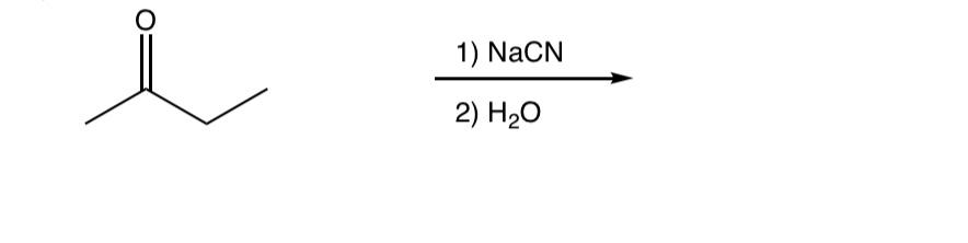 Solved 0 1) NaCN 2) H20 | Chegg.com