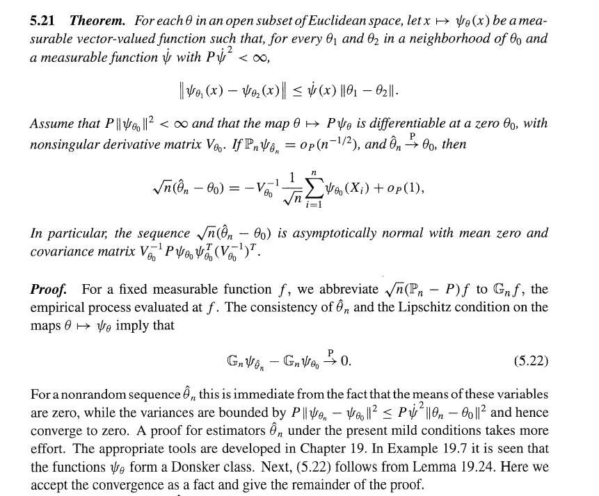 n 5.3 Asymptotic Normality Suppose a sequence of | Chegg.com