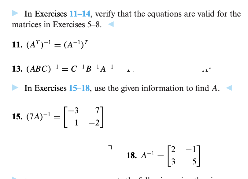 In Exercises 11-14, verify that the equations are | Chegg.com