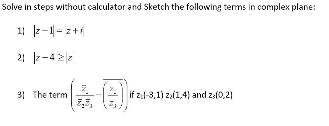 Solved Solve in steps without calculator and Sketch the | Chegg.com