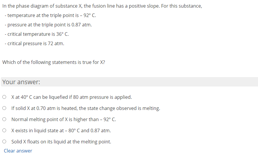 Phase Diagram Fusion Curve Phase Change Diagrams — Overvie