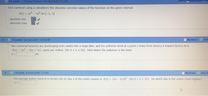 Solved Find (without using a calculator) the absolute | Chegg.com