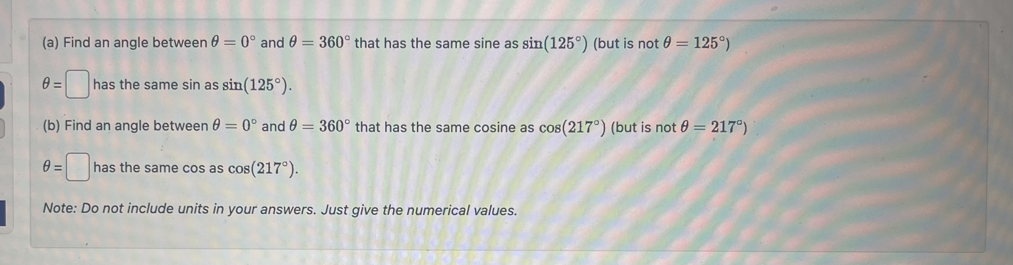 Solved Having trouble with my math assignment, how would I | Chegg.com