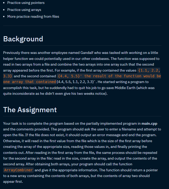 Solved The Assignment Your task is to complete the program | Chegg.com