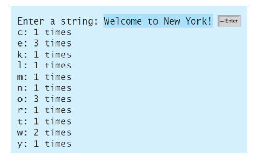 Solved Write A Function That Counts The Occurrence Of Each 1044