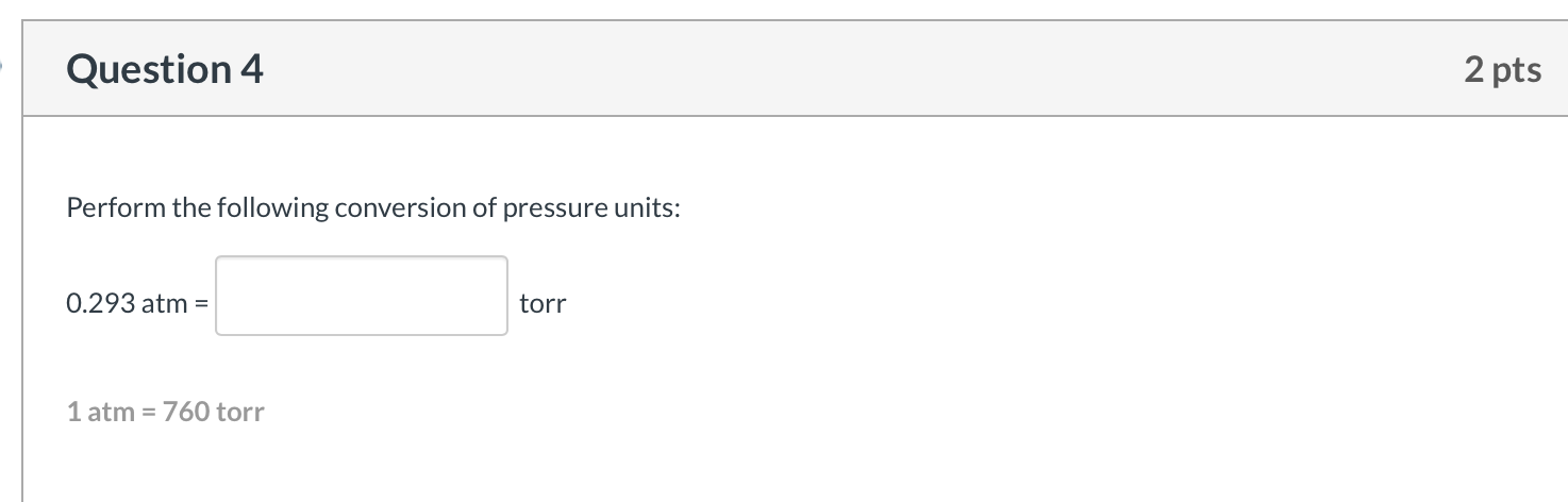 Solved Question 4 2 pts Perform the following conversion of | Chegg.com