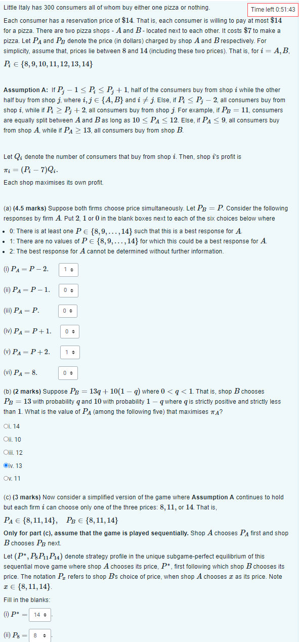 Solved Little Italy has 300 ﻿consumers all of whom buy | Chegg.com