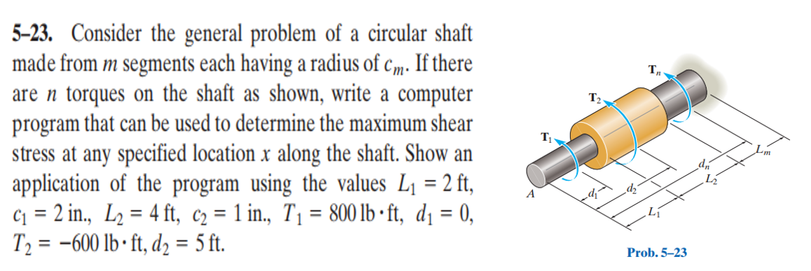 Solved 5-23. Consider the general problem of a circular | Chegg.com