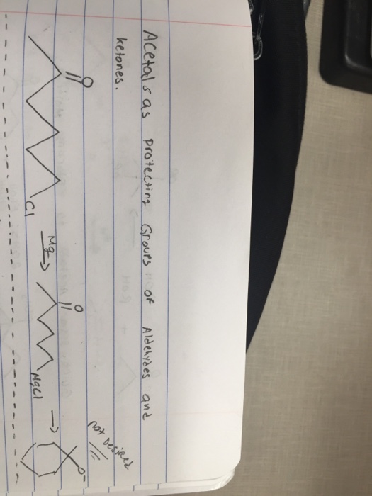 Solved Acetals as protecting groups of Aldehydes and | Chegg.com