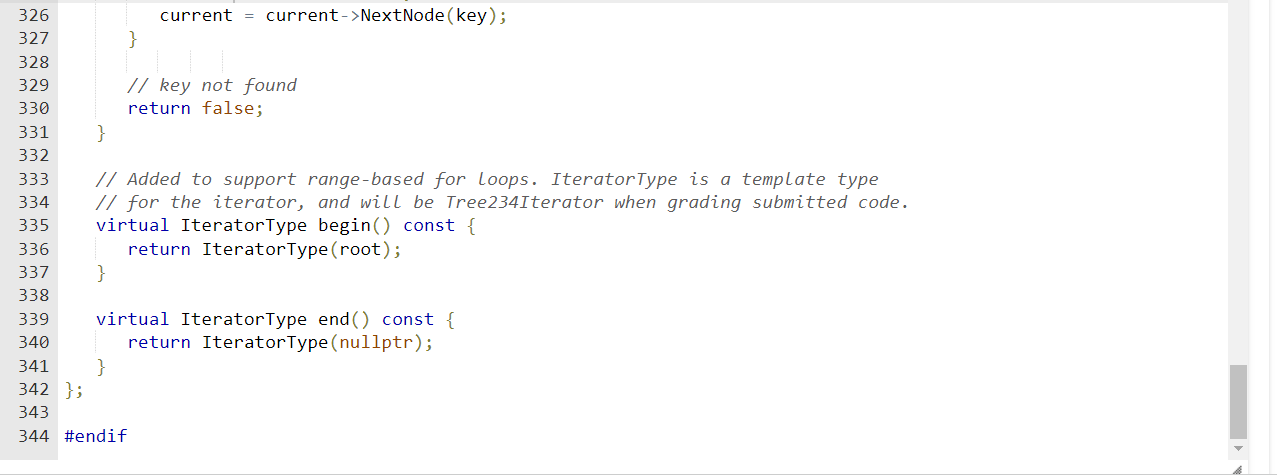 Solved In this lab, the Tree234 class is extended to support | Chegg.com